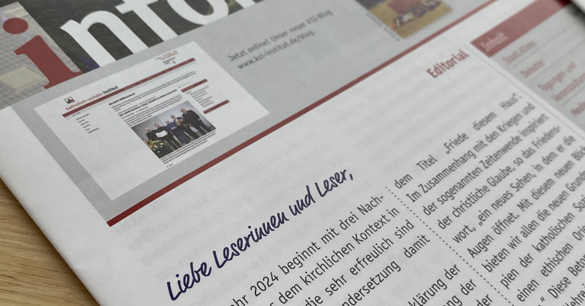 KSI-Inform 1-2024 erschienen